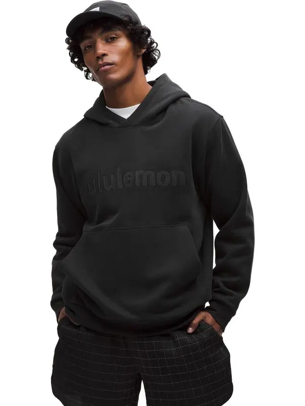 Lululemon Relaxed Fleece Pullover Hoodie - Black