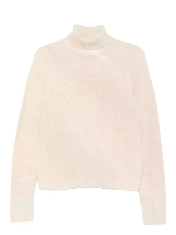 Patrizia Pepe Wool Blend Sweater - White