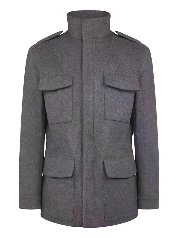 TOD'S Wool Jacket - Grey