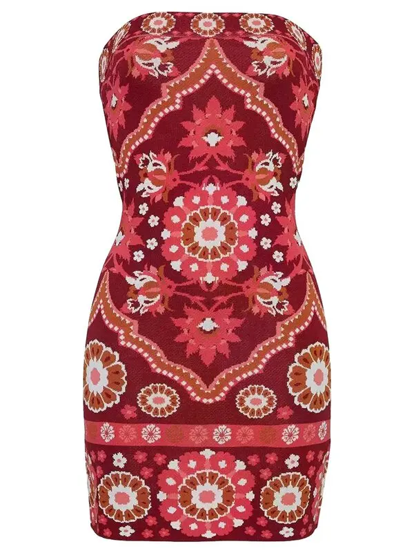 Cara Cara Rome Mini Dress - Red