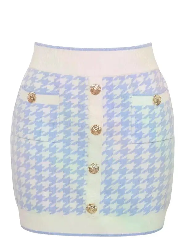 Cara Cara Bodie Mini Skirt - Blue