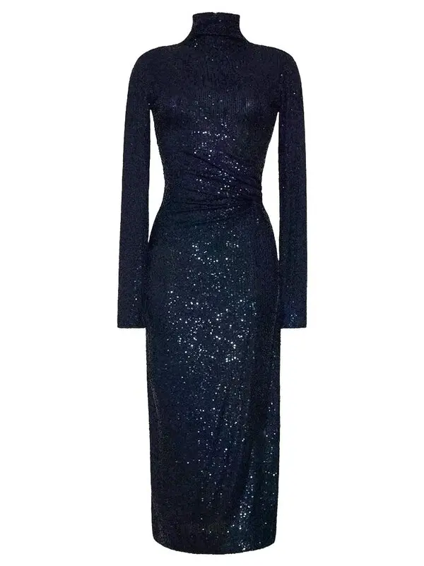 Cara Cara Ryan Sequin Midi Dress - Blue