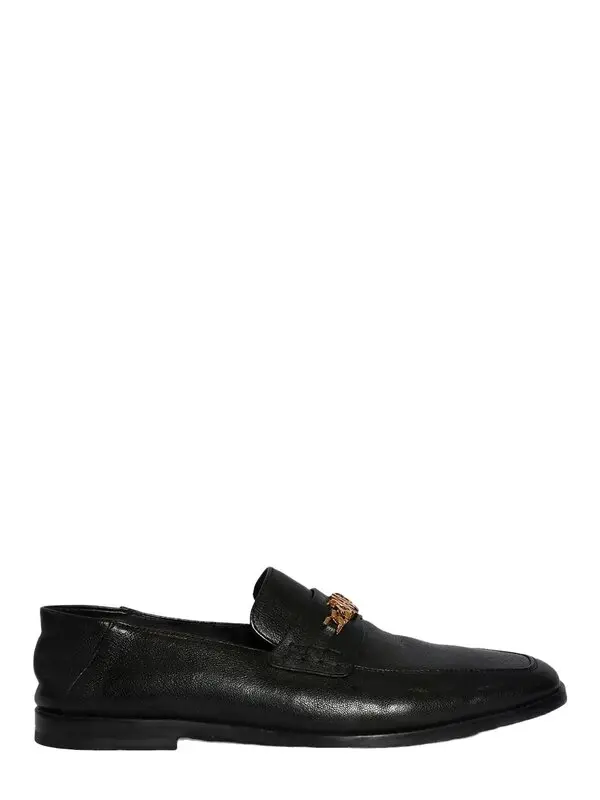 Amiri Leather Slip-on Loafers - Black