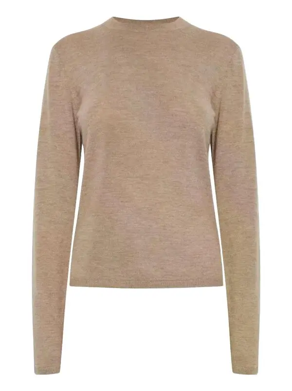 Max Mara Marica Long-sleeve Sweater - Neutrals