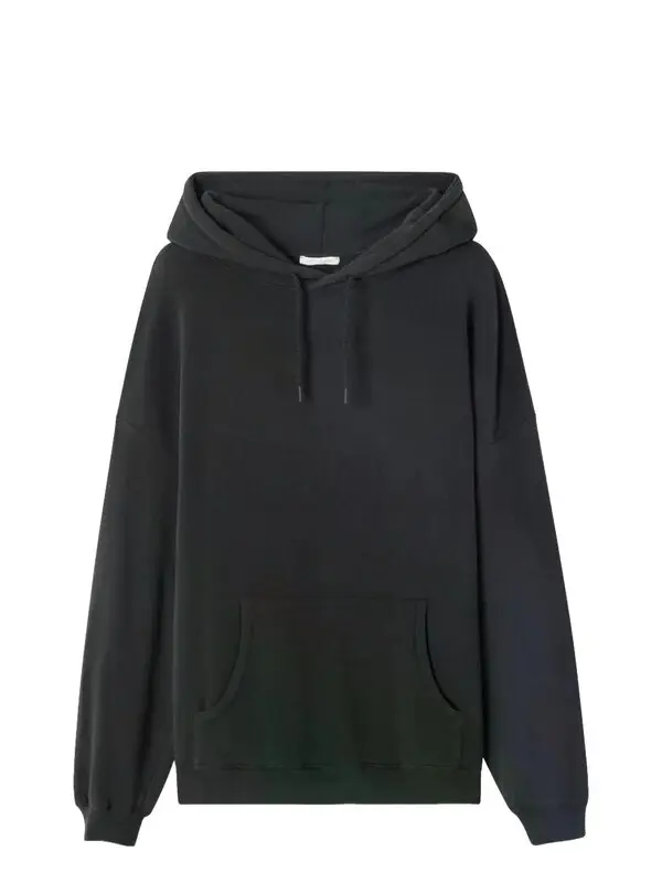 American Vintage Cotton Hoodie - Black