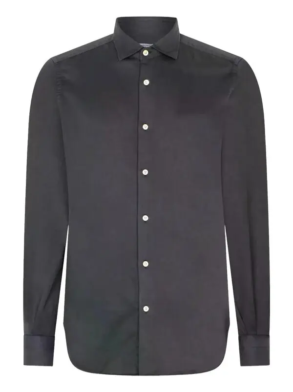 Boglioli Long-sleeved Button-down Shirt - Grey