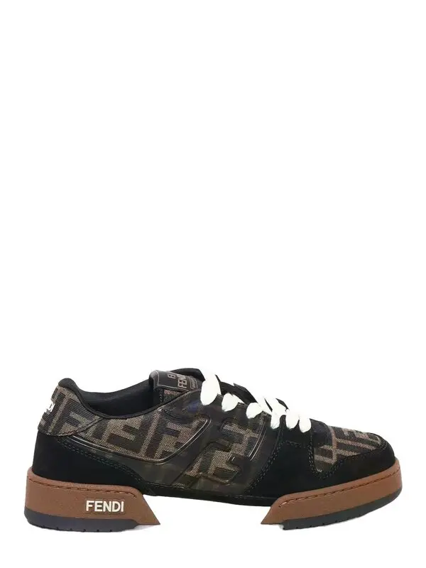 Fendi Match Sneakers - Brown