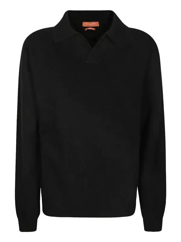 DANIELE FIESOLI V-neck Sweater - Black