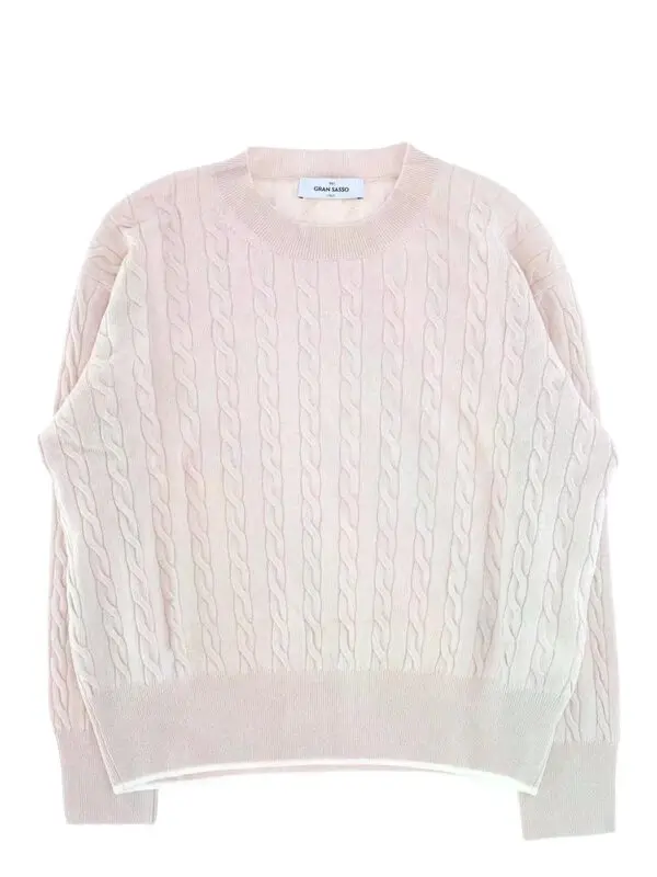 GRAN SASSO Cable-knit Sweater - Neutrals