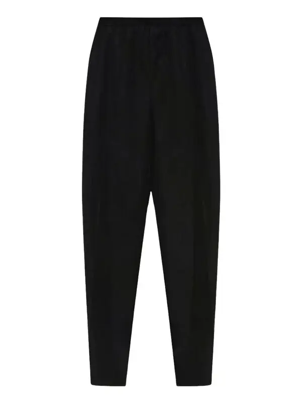 Balenciaga Elasticated-waistband Palazzo Pants - Black