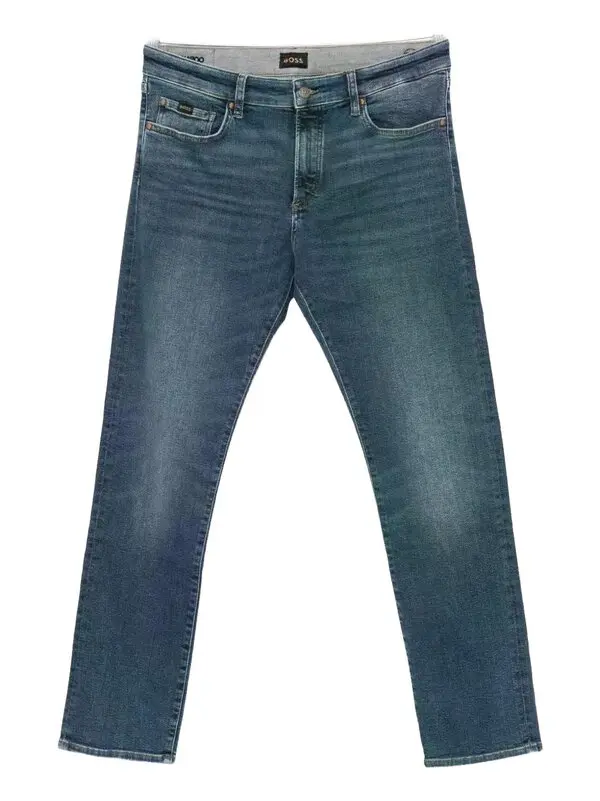 Hugo Boss Straight-leg Jeans - Blue