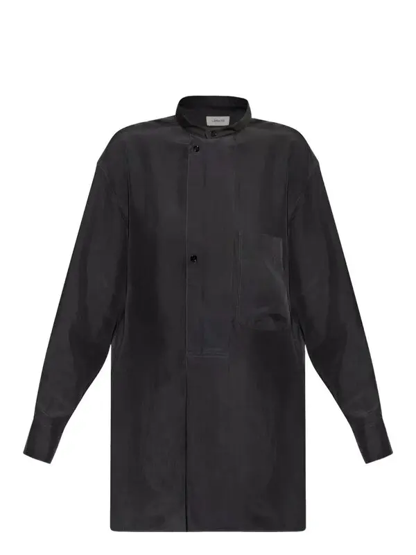 LEMAIRE Pocket Button Shirt - Black