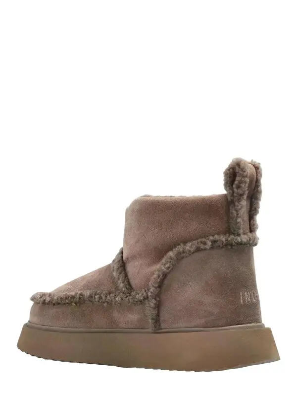 Inuikii Shearling Micro Boots - Brown