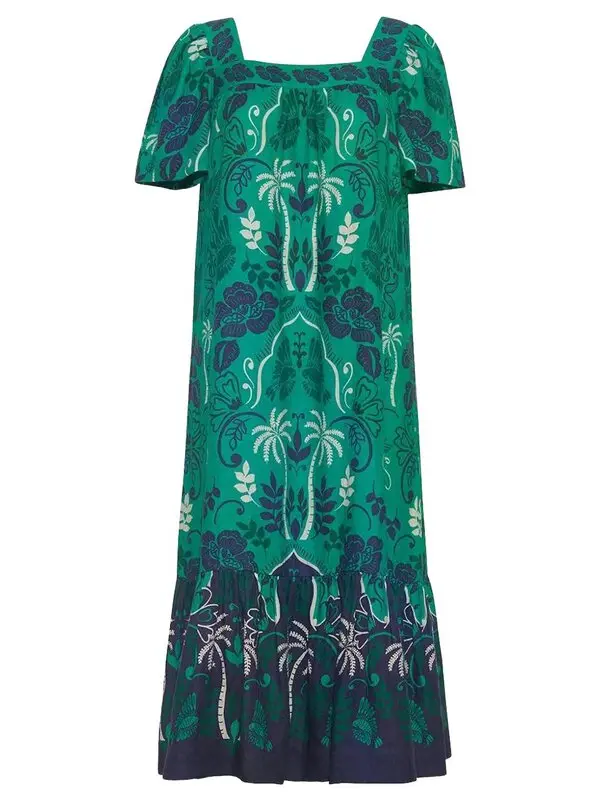 Cara Cara Chani Midi Dress - Green