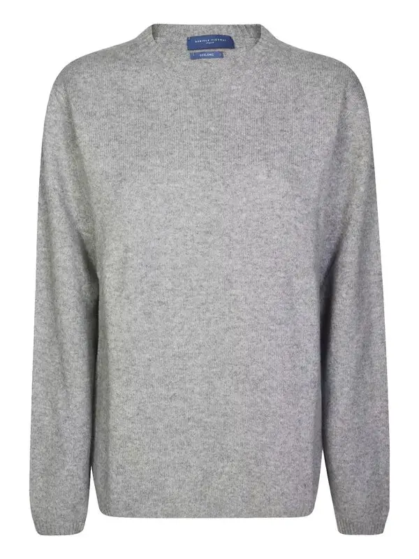DANIELE FIESOLI Long-sleeve Crew-neck Sweater - Grey