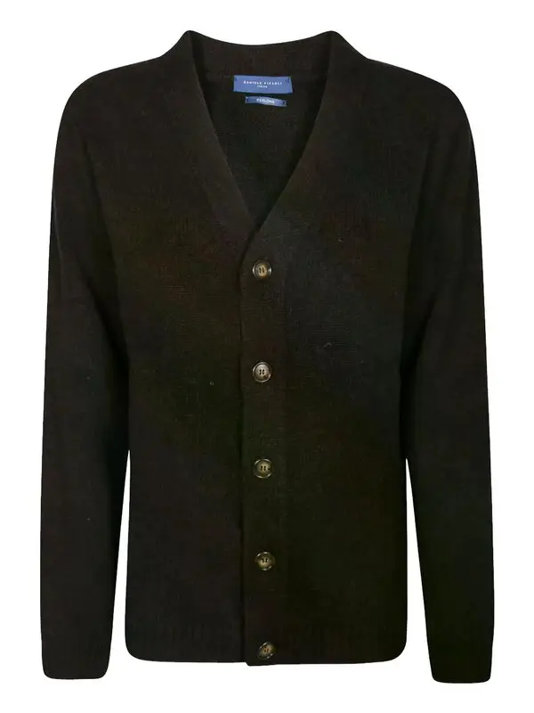DANIELE FIESOLI Buttoned Cardigan - Brown