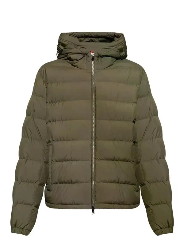 Moncler Laveraet Hooded Down Jacket - Green