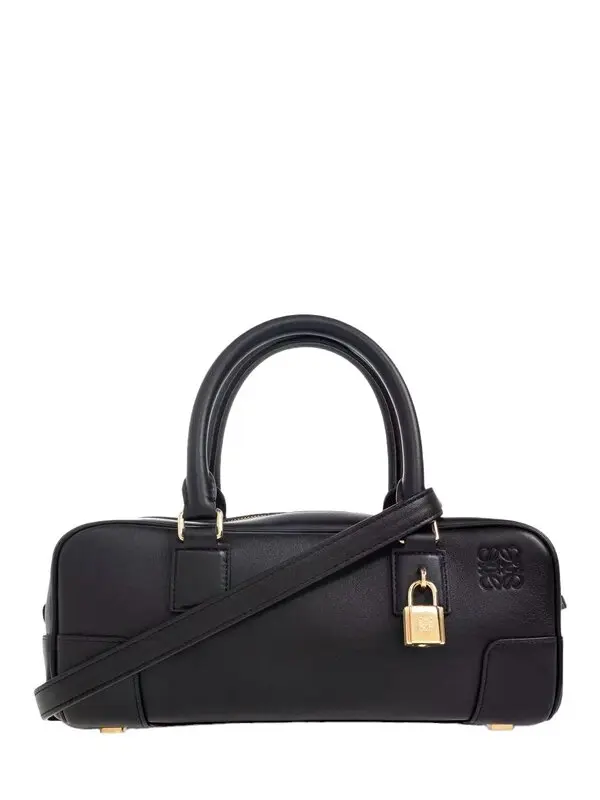 Loewe Amazona 23 Cropped Tote Bag - Black
