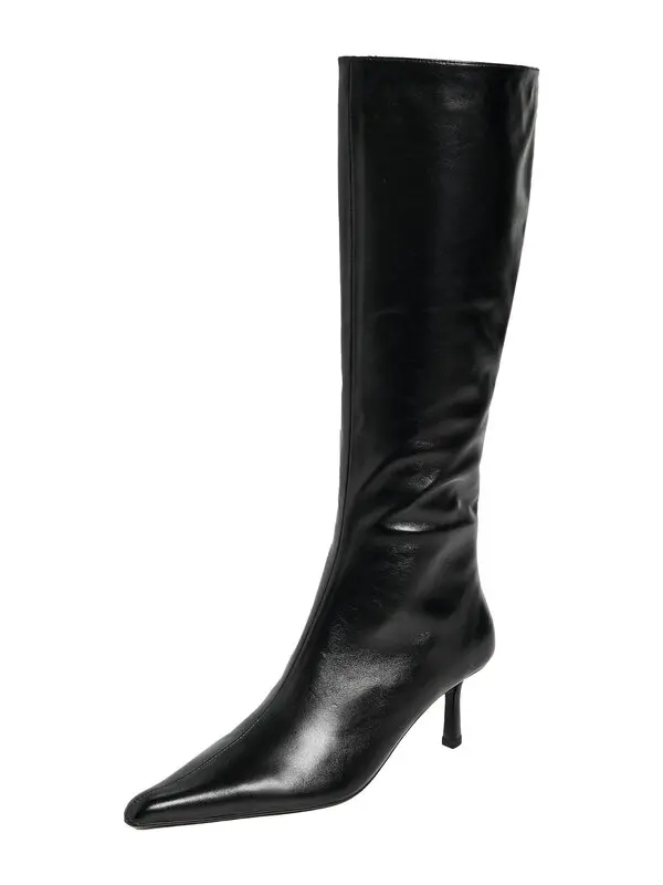 TONY BIANCO Quest Leather Boots - Black Venice