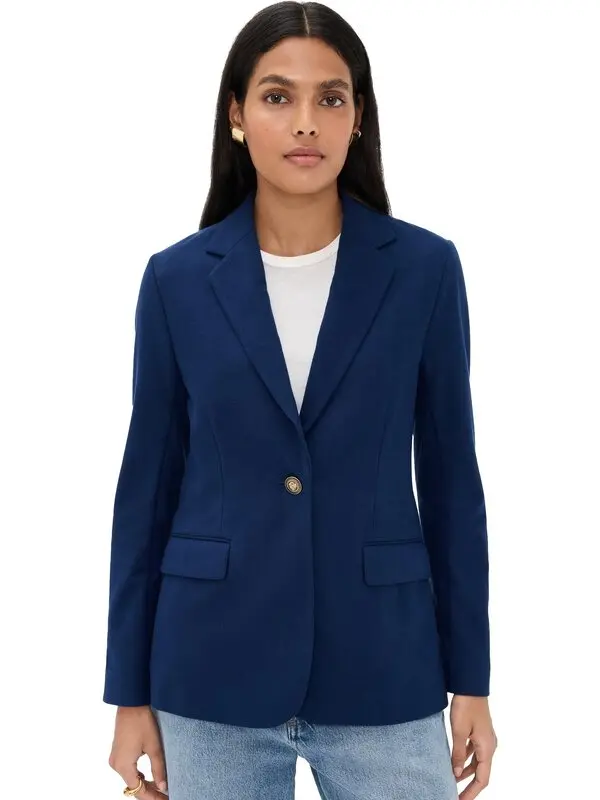 STYLEST Stretch Suiting Blazer - Navy