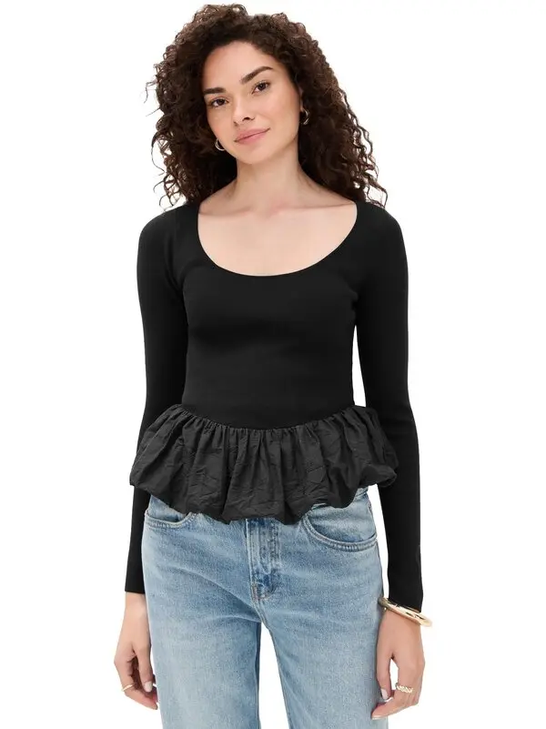 Rails Tillie Top - Black