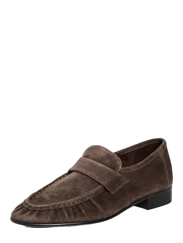 TONY BIANCO Gatsby Loafers - Espresso Suede