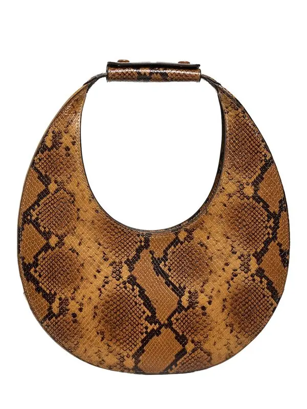 Staud Moon Tote Bag - Snake