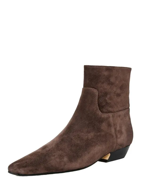 TONY BIANCO Rupert Ankle Boots - Espresso Suede