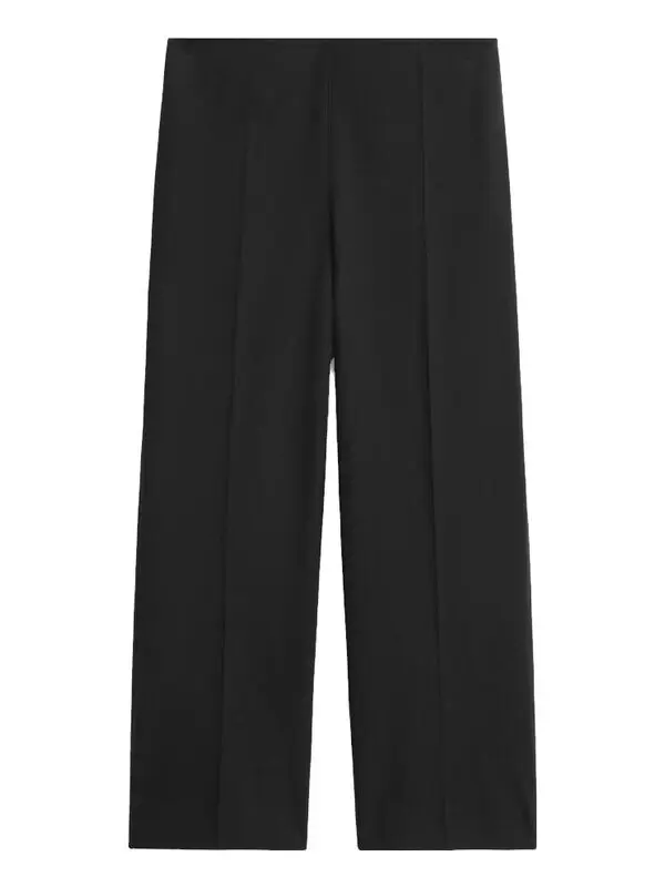 Cos Tailored Cropped Pants - Black