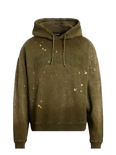 Dsquared2 Military Cotton Sweatshirt - Green