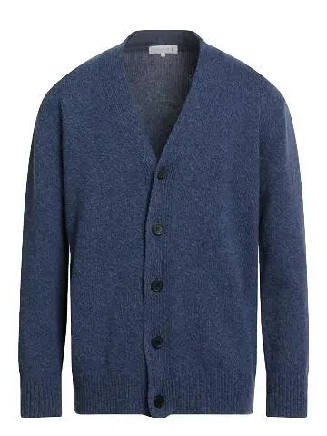 Mackintosh Merino Wool Cashmere Cardigan - Blue