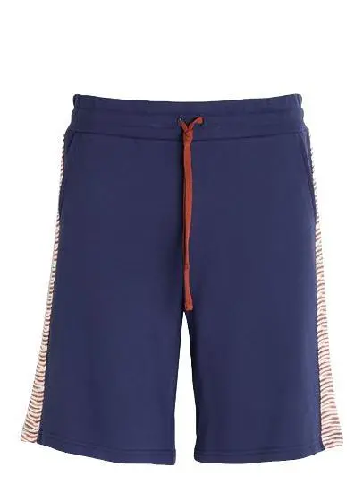 Missoni Cotton Athletic Shorts - Navy