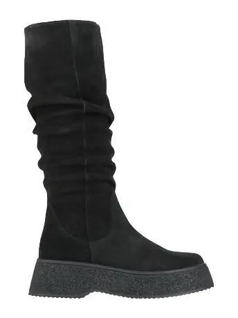 TOSCA BLU Leather Boots - Black