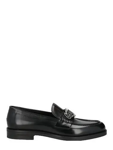 Dsquared2 Loafers In Leather - Black