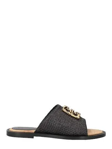 Givenchy Slide Sandals - Black