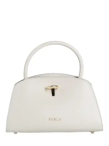 Furla Leather Handbag - Off White