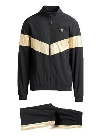 EA7 Tracksuit Size Polyester, Elastane - Black