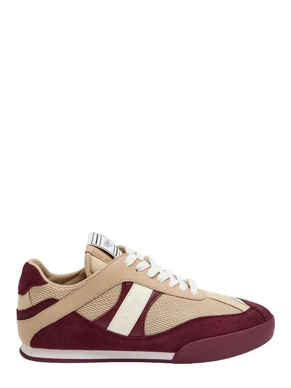 Chloé Panelled Mesh Sneakers - Black