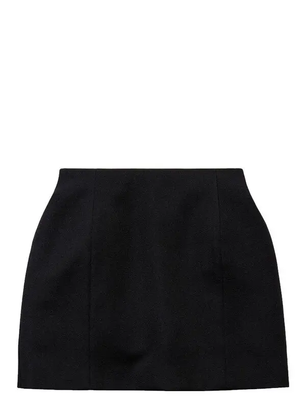 Balenciaga Hourglass Mini Skirt - Black