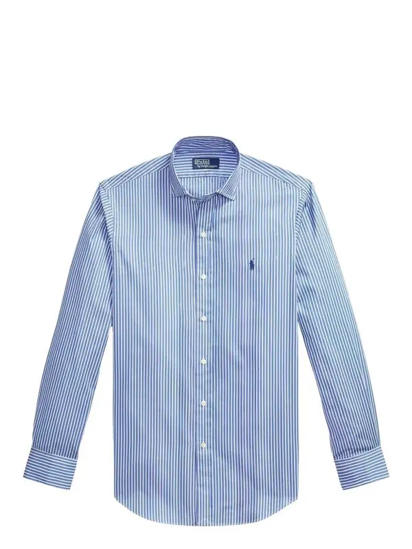 Polo Ralph Lauren Striped Long-sleeve Shirt - Blue