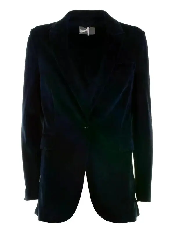 CIRCOLO 1901 Velvet Jacket - Blue