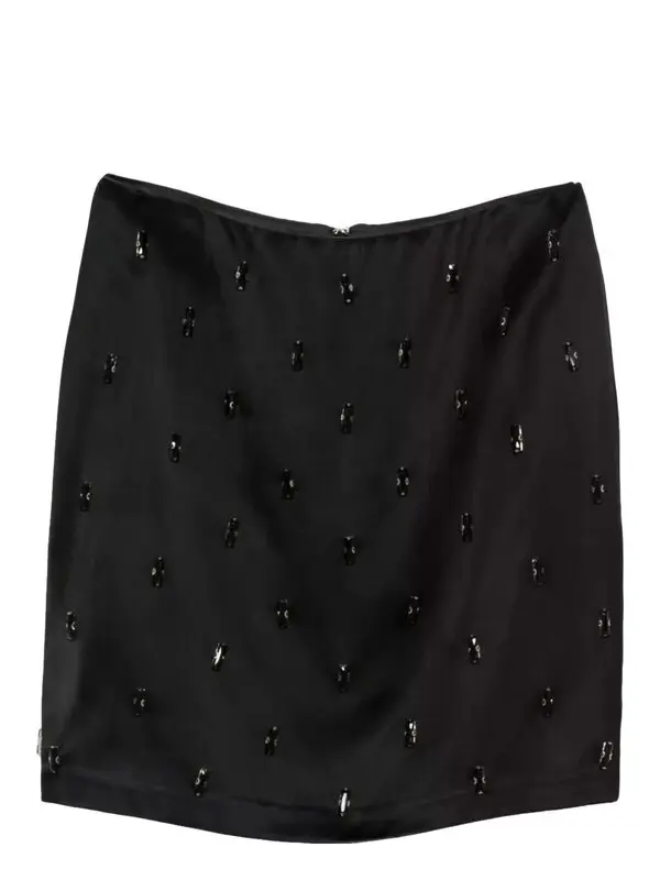 HERSKIND Embellished Mini Skirt - Black
