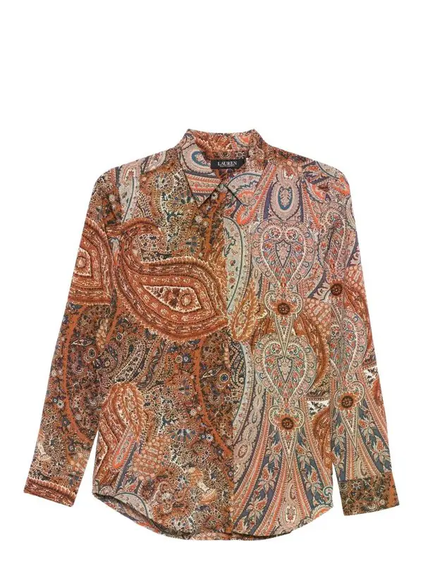 Ralph Lauren Paisley-print Shirt - Neutrals