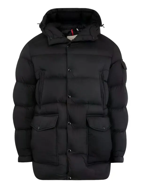 Moncler Bretagne Parka Jacket - Black