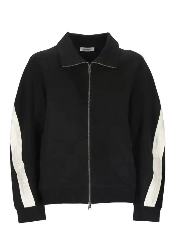 Givenchy Cotton-blend Zip-up Jacket - Black