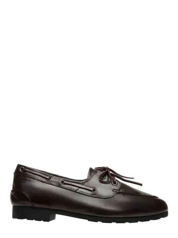 Bally Lace-up Leather Shoes - Brown