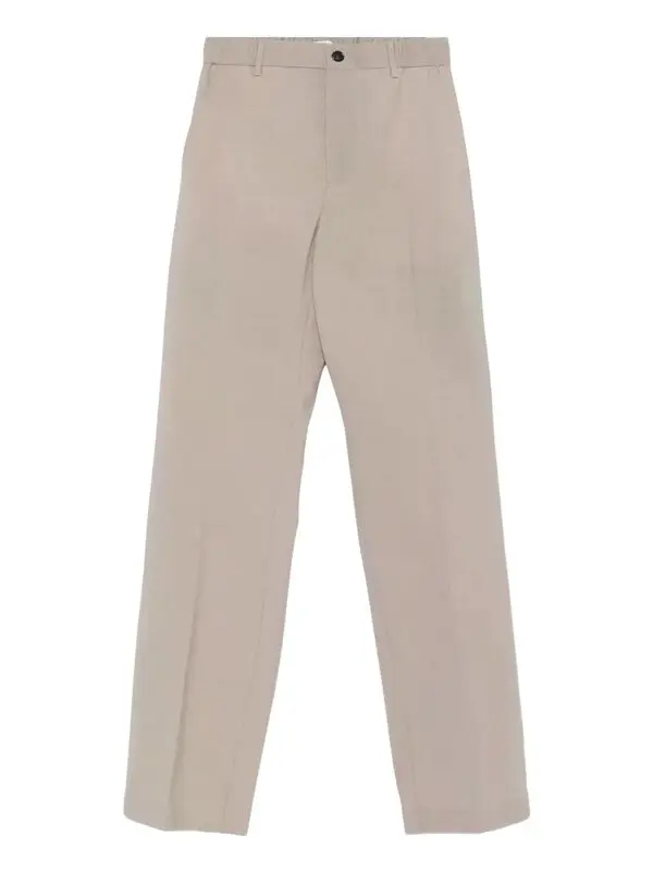 COVERT Pressed-crease Trousers - Neutrals