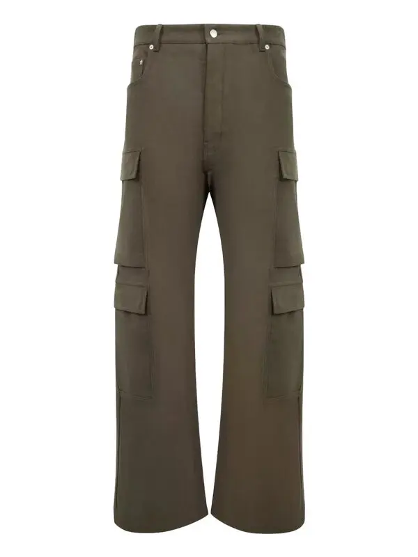 Rick Owens Double Cargo Jeans - Green