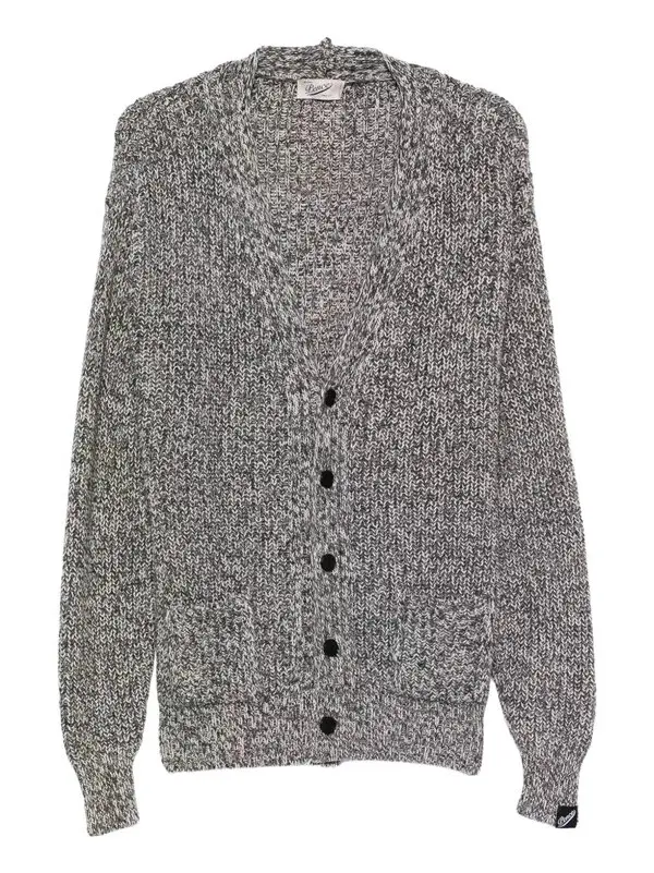PENCE 1979 V-neck Cardigan - Grey