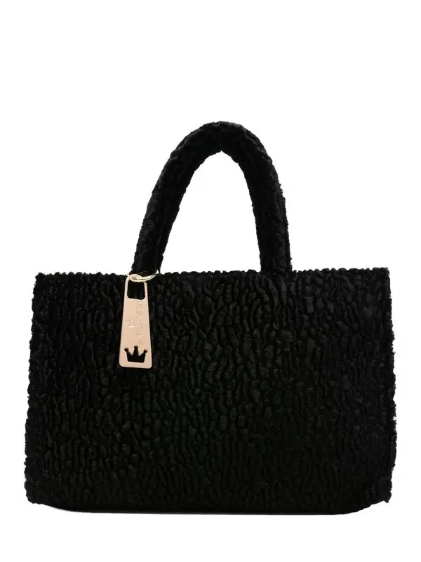 LA MILANESA Franci Shopping Bag - Black